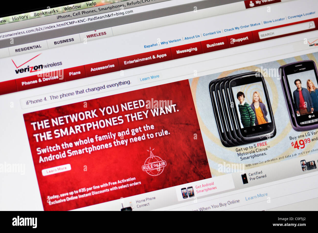 Verizon High Resolution Stock Photography and Images - Alamy