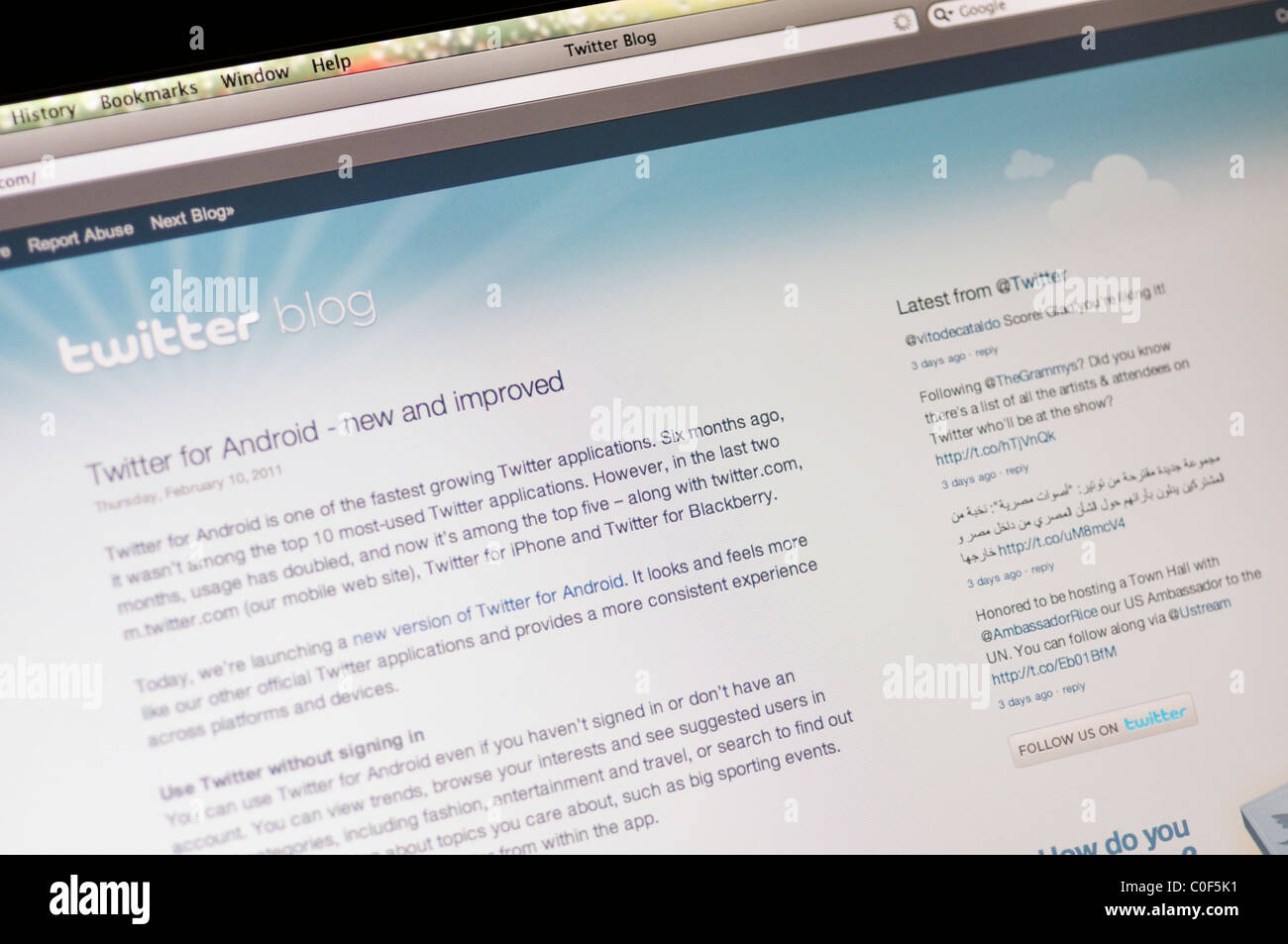 Blog network hi-res stock photography and images - Alamy