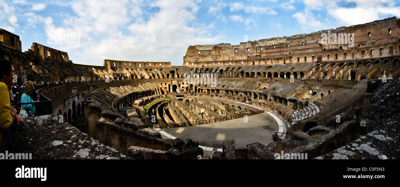 Colosseum from inside hi-res stock photography and images - Alamy