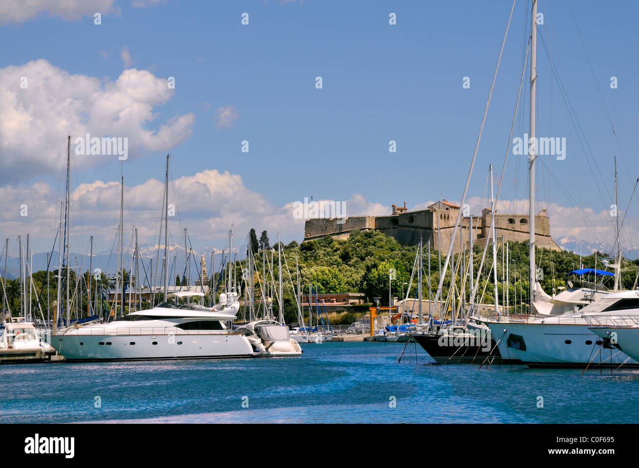 Antibes port vauban hi-res stock photography and images - Alamy