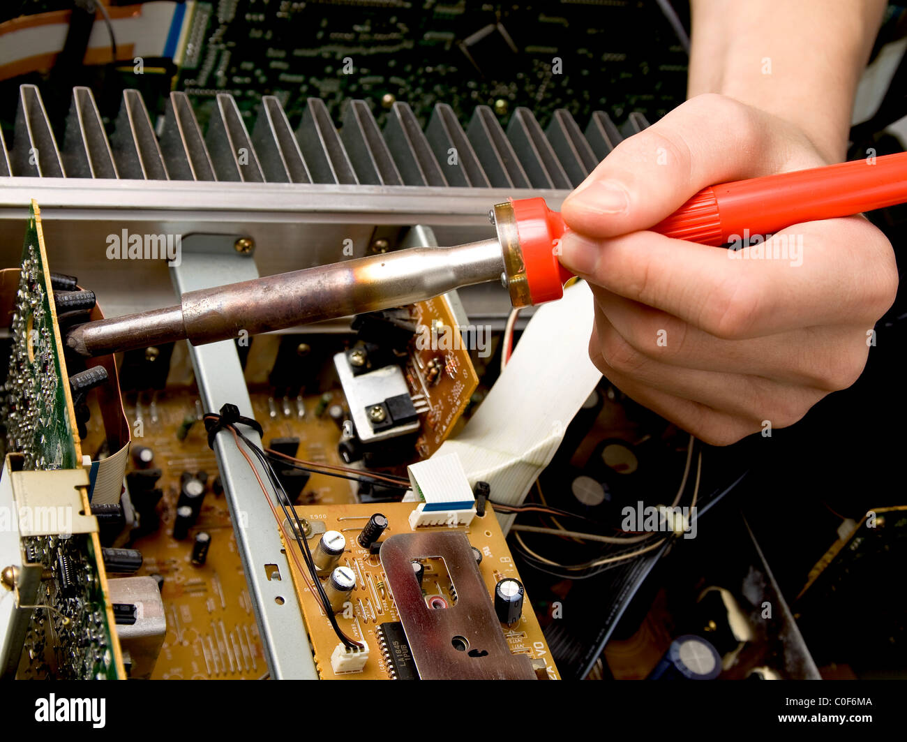 Radio repair hi-res stock photography and images - Alamy