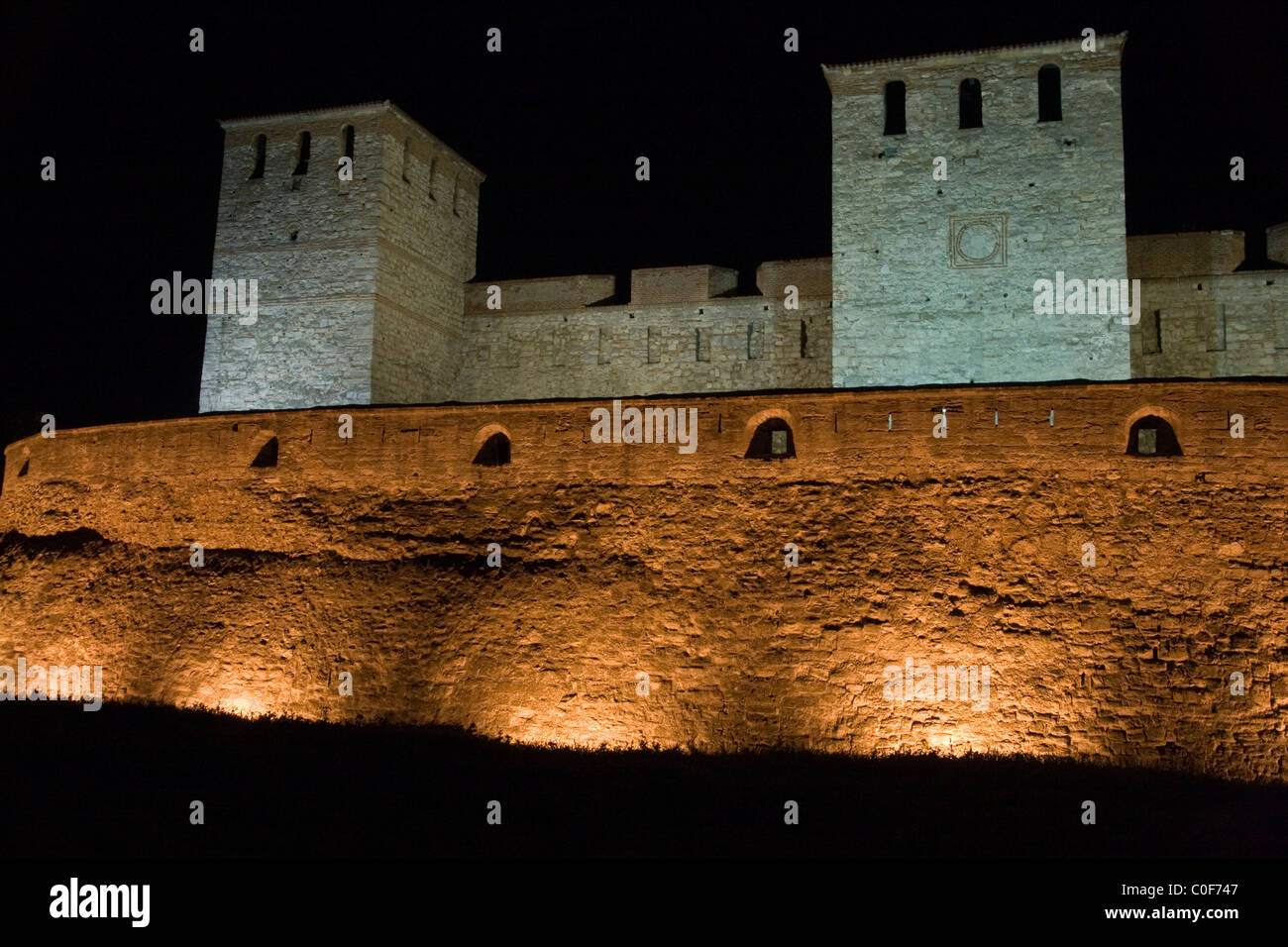 Baba Vida, a medieval fortress in Vidin, northwestern Bulgaria, Balkans ...