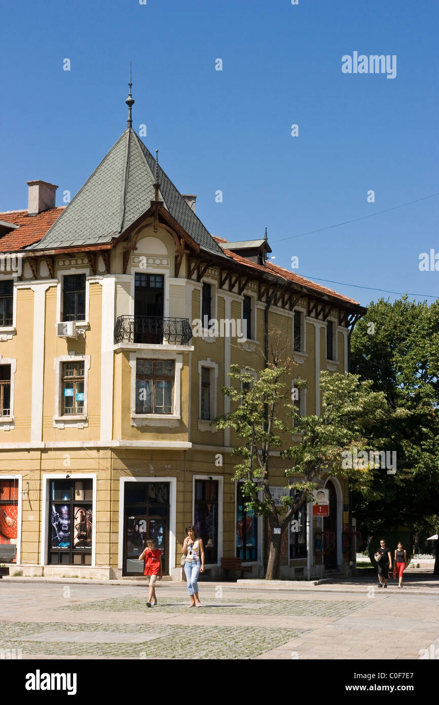 Town of Vratza, city center, Balkans, Bulgaria Stock Photo - Alamy