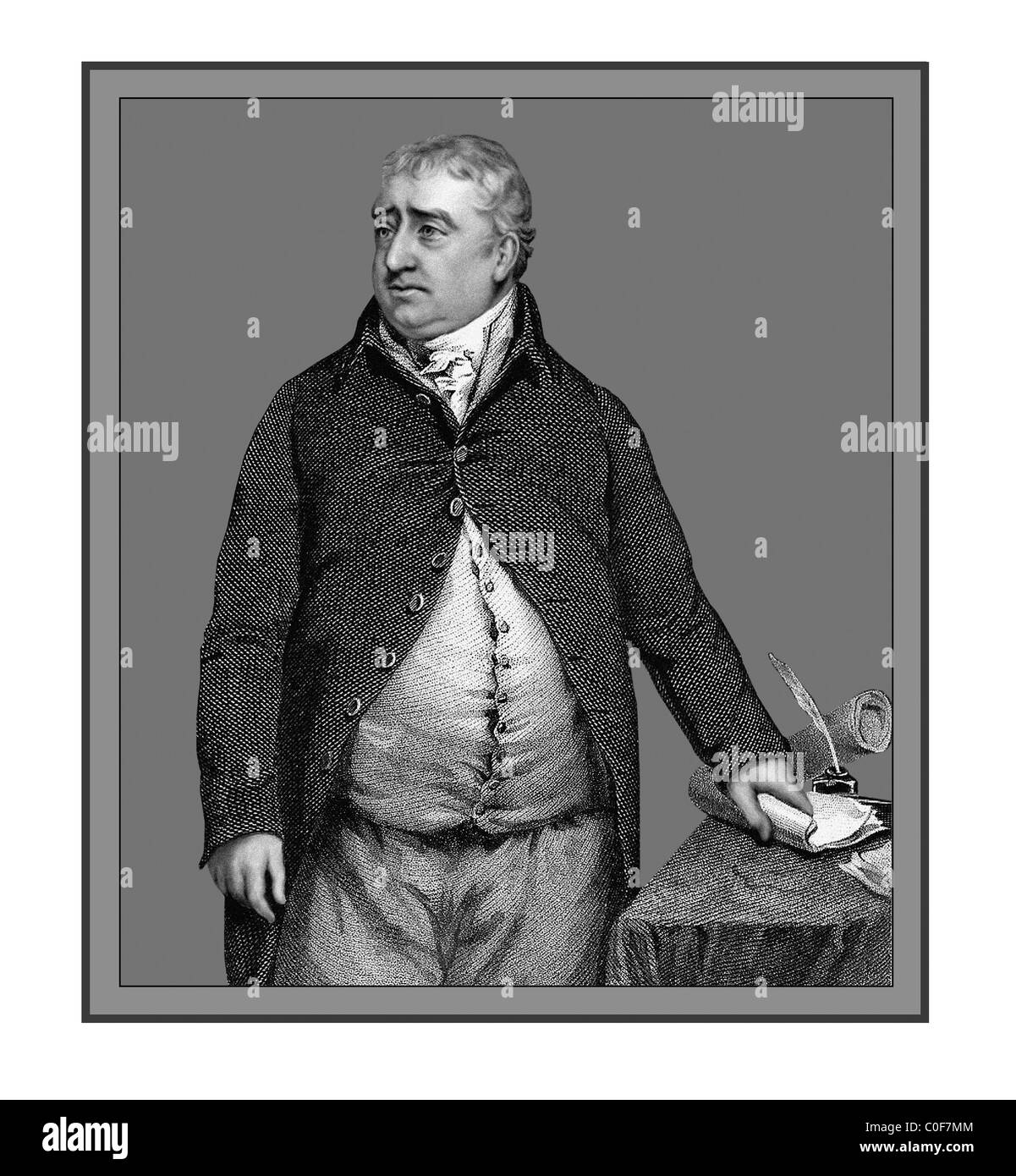 Charles James Fox 1749 1806 English Politician Illustration from an ...