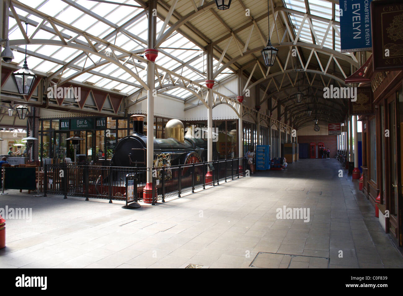 The Queen steam locomotive at Windsor Royal Station Stock Photo - Alamy