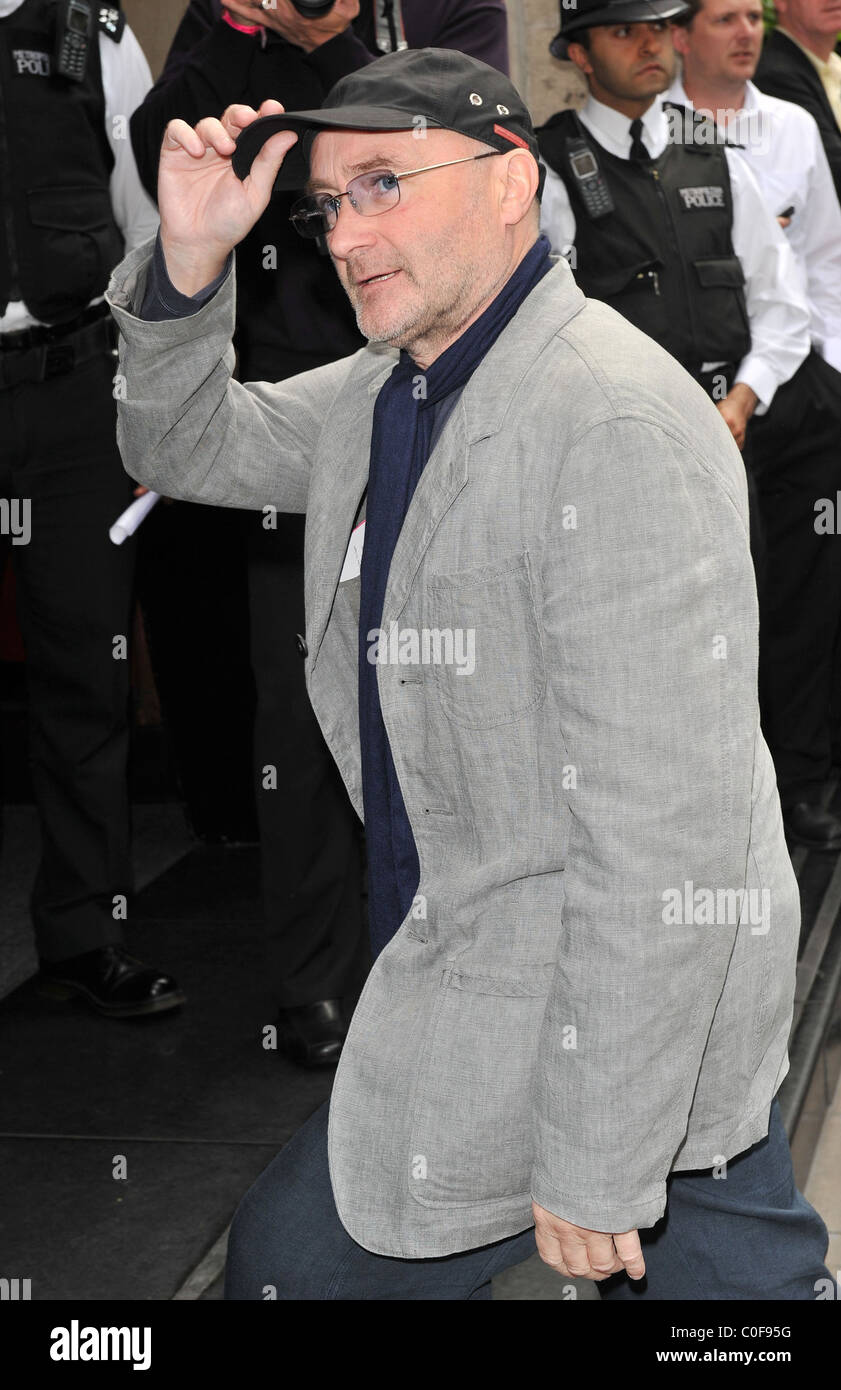 Phil Collins Ivor Novello Awards held at Grosvenor House - Arrivals ...