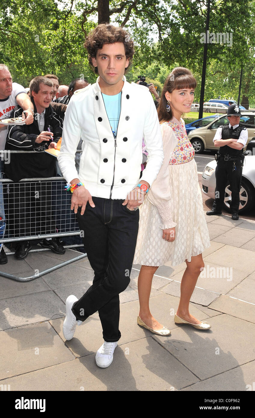 Mika and guest Ivor Novello Awards held at Grosvenor House - Arrivals ...