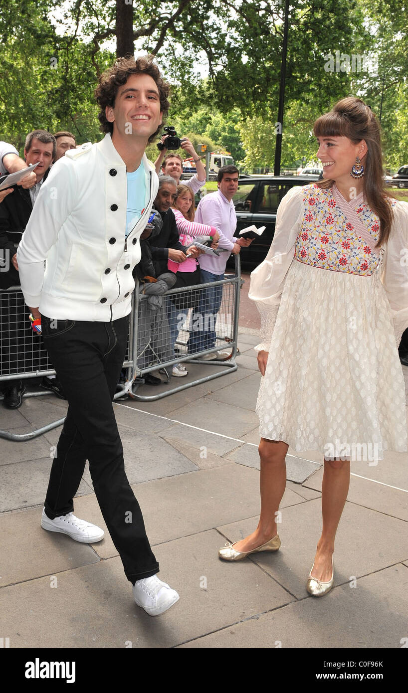 Mika and guest Ivor Novello Awards held at Grosvenor House - Arrivals ...