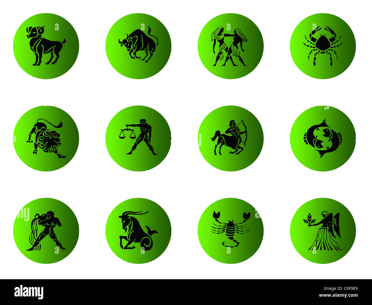 Zodiac signs Cut Out Stock Images & Pictures - Alamy