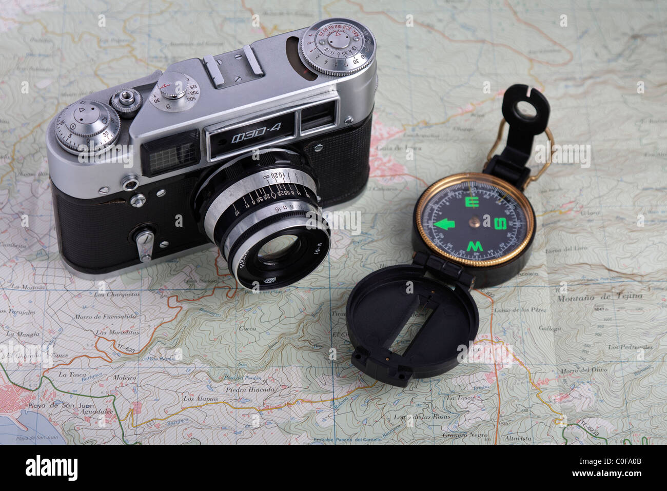 Old russian map hi-res stock photography and images - Alamy