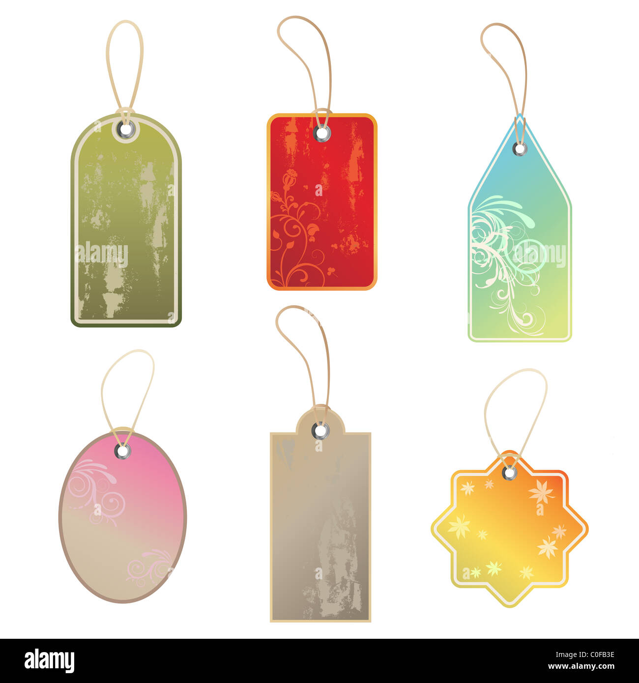 Flower price tag Cut Out Stock Images & Pictures - Alamy