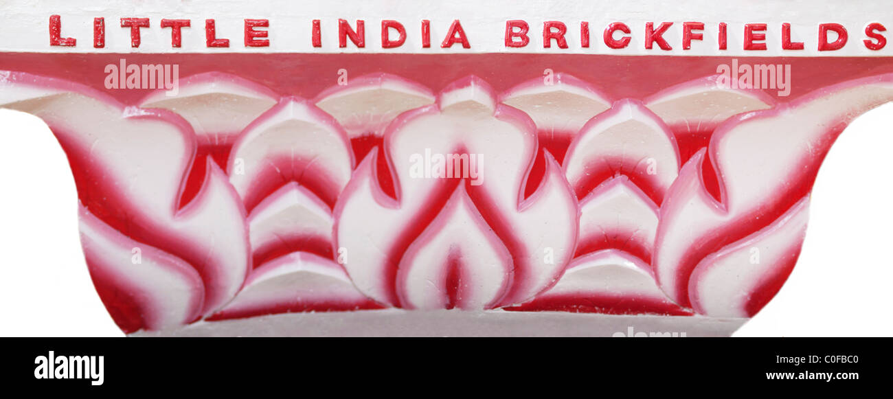 Little India Brickfields Stock Photo - Alamy