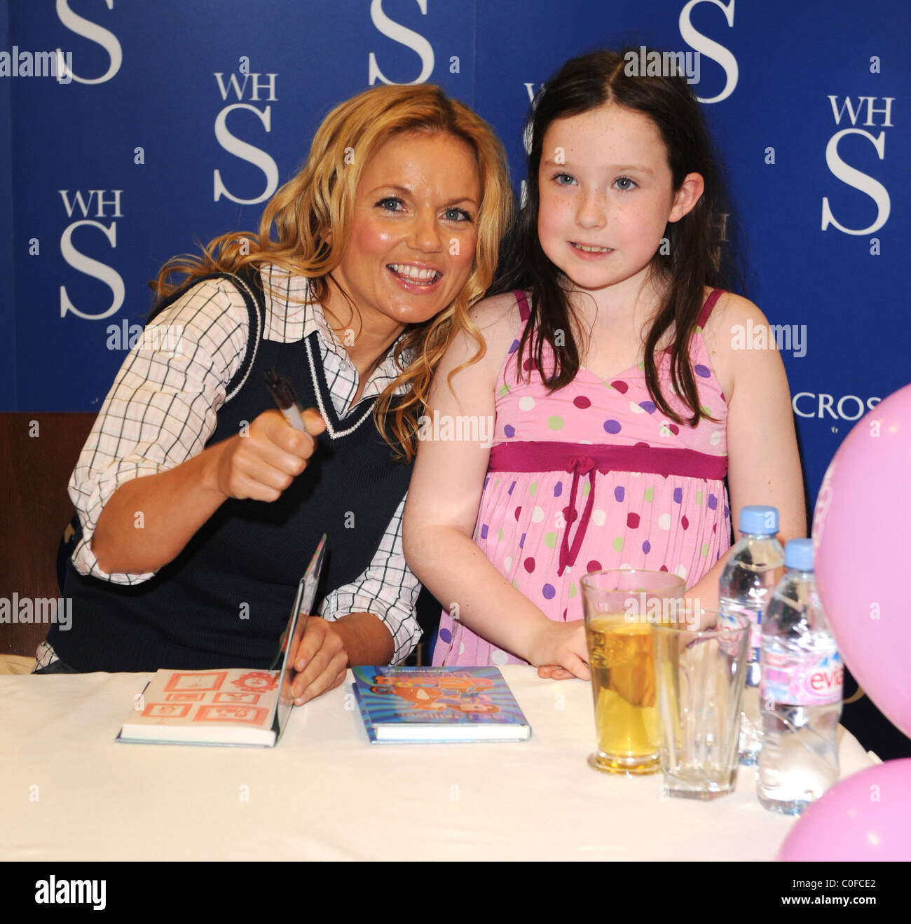 Geri Halliwell signs copies of her new book 'Ugenia Lavender' at WH ...