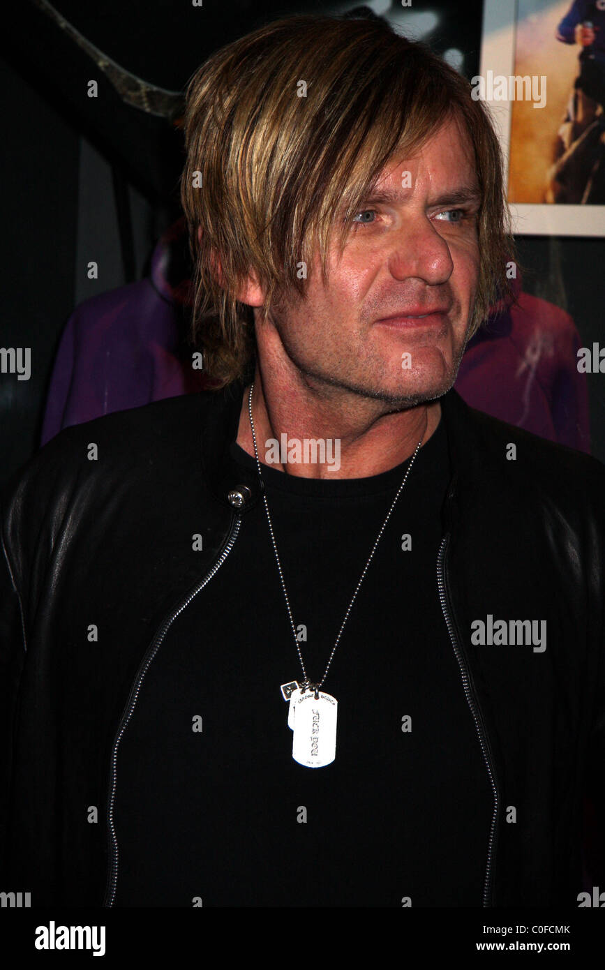 Billy Duffy The Cult are honored with a case displaying their legendary ...