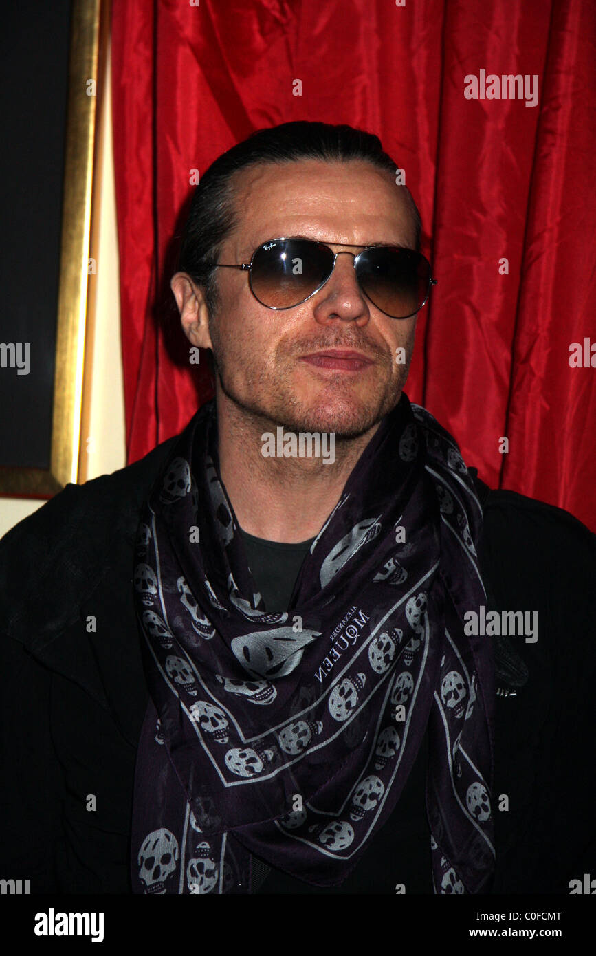 Ian Astbury The Cult are honored with a case displaying their legendary ...