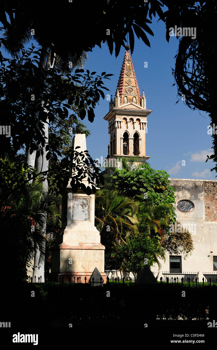 Cathedral grounds in Cuernavaca, Morelos State, Mexico Stock Photo - Alamy