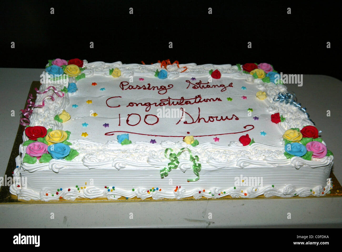 Atmosphere at the post show party celebrating the 100th Performance of ...