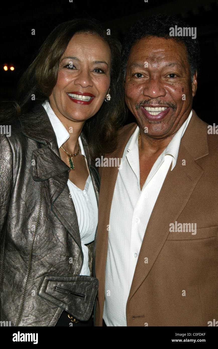 Marilyn McCoo and Billy Davis, Jr. at the post show party celebrating ...