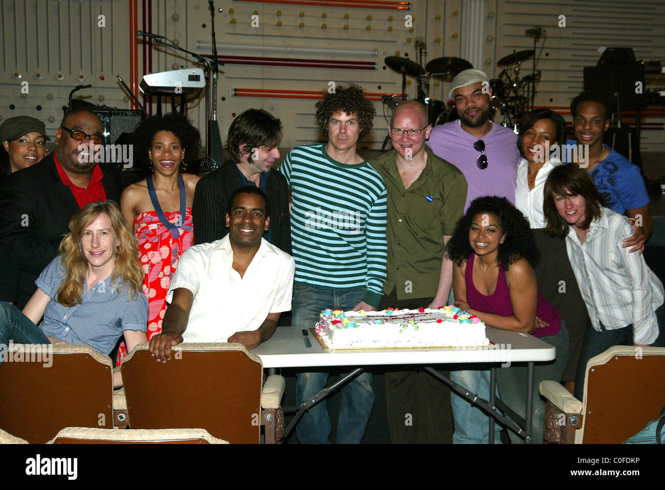 Passing Strange Cast and Crew at the post show party celebrating the ...