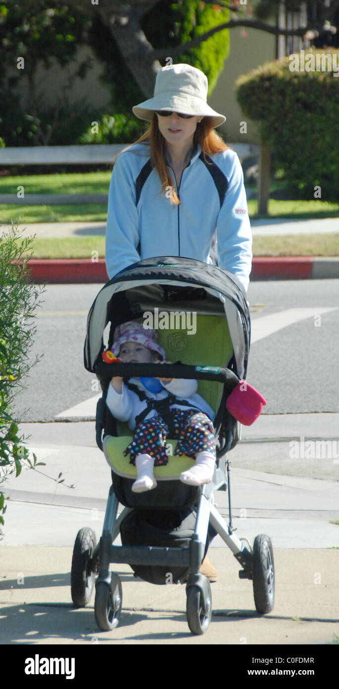 Marcia Cross goes to Albertson Store with her baby daughter. The ...