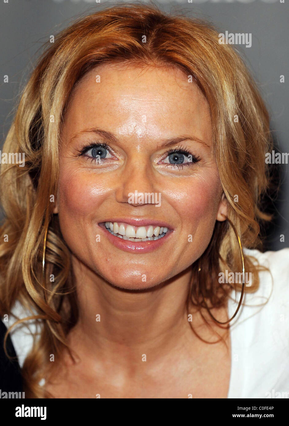 Geri Halliwell signs copies of her book Ugenia Lavender at Waterstones ...