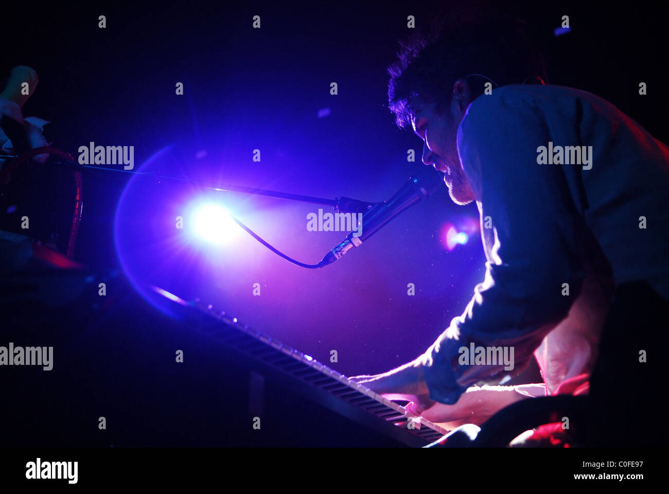 Guillemots performing at Leeds Metropolitan University Leeds, England ...