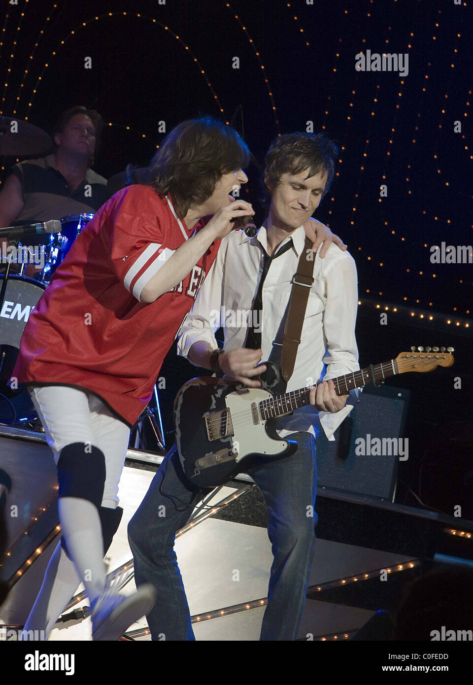 Mick Jagger impersonator, Tongue and Keith Richards impersonator, Kieth ...