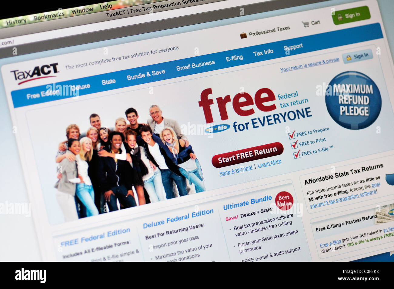 Tax preparation software hi-res stock photography and images - Alamy