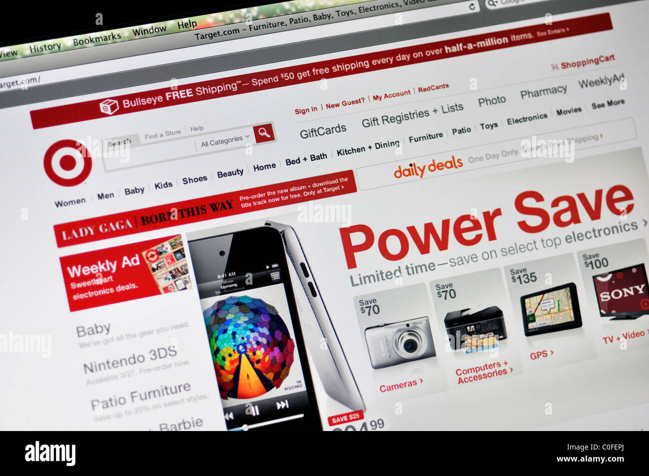Target store website Stock Photo - Alamy