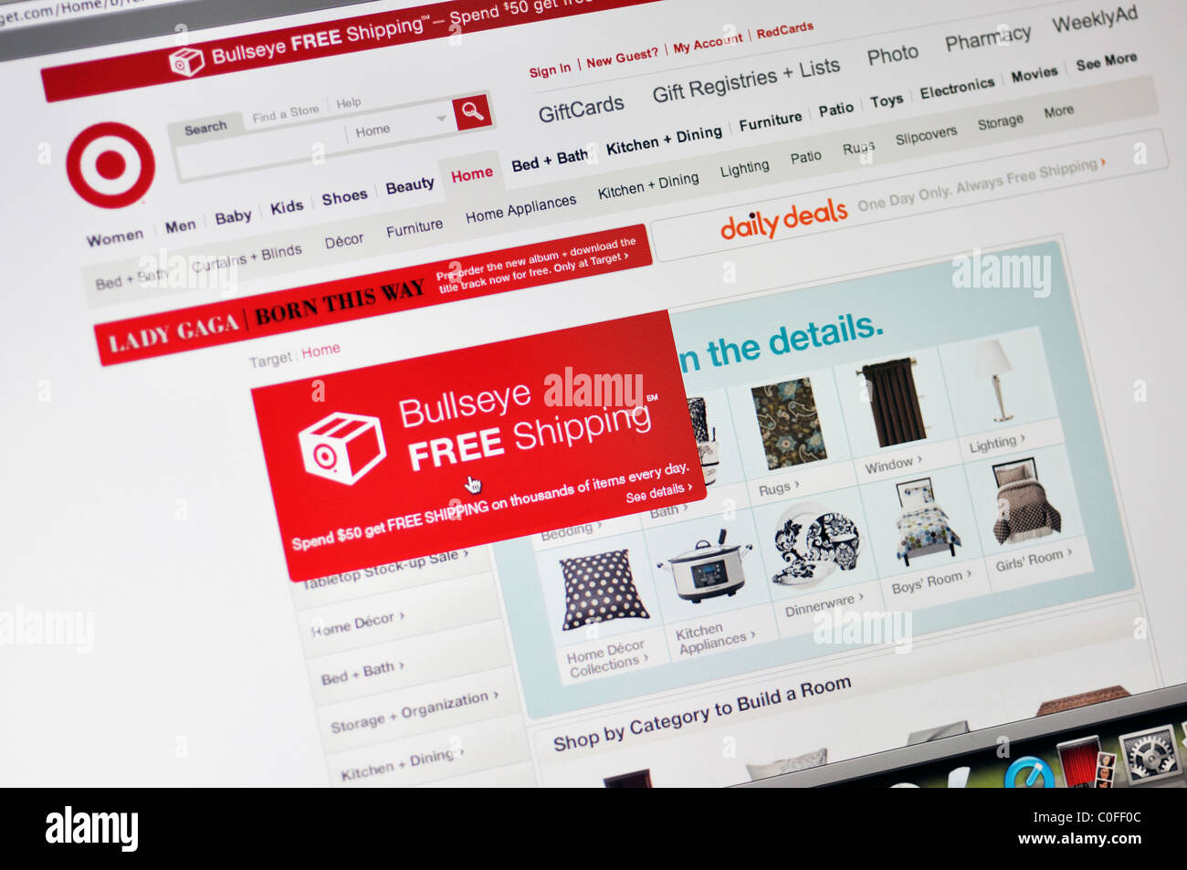 Target store website Stock Photo - Alamy
