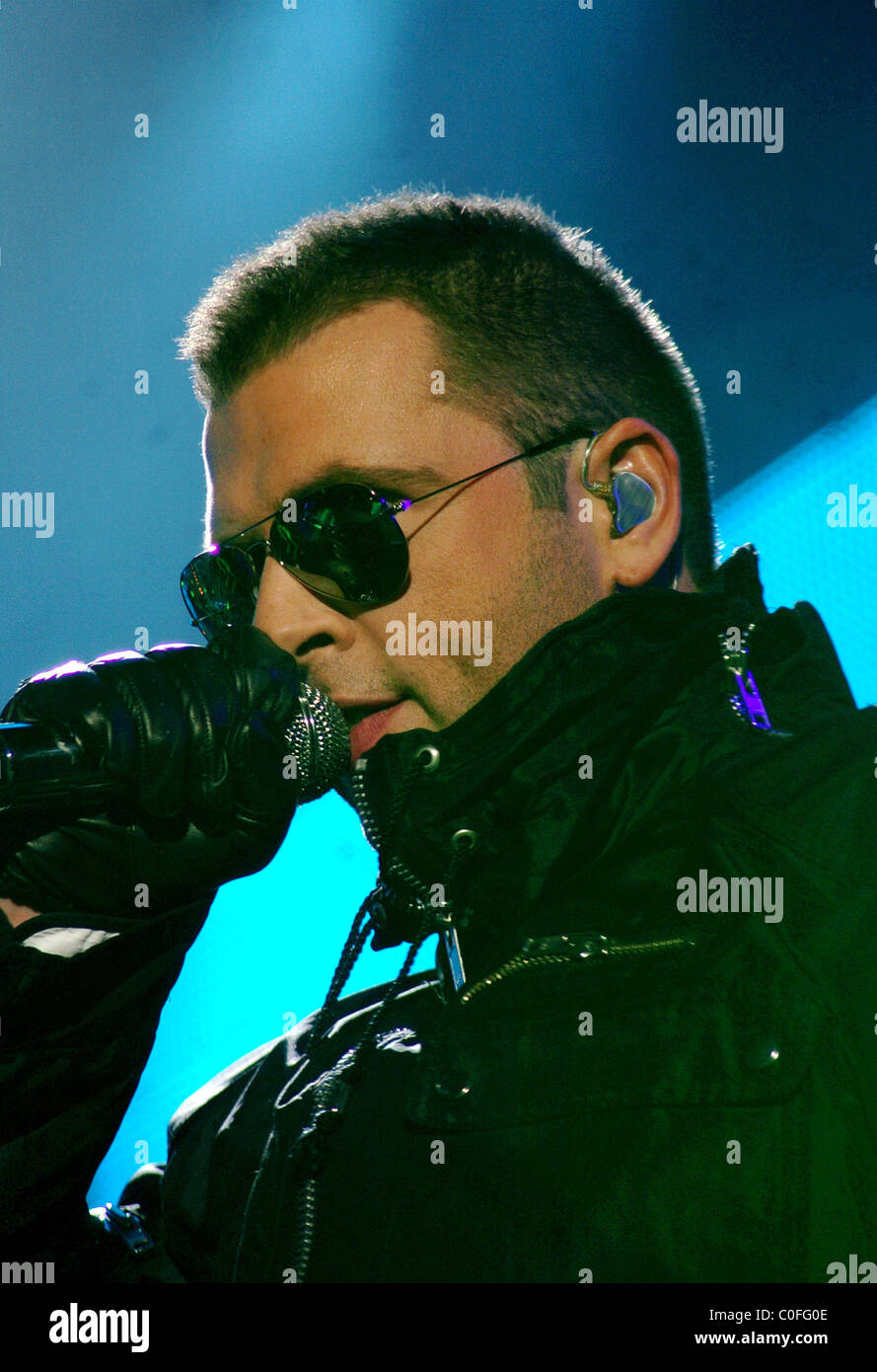 Mark Feehily Westlife perform at the Odyssey Arena Belfast, Northern ...