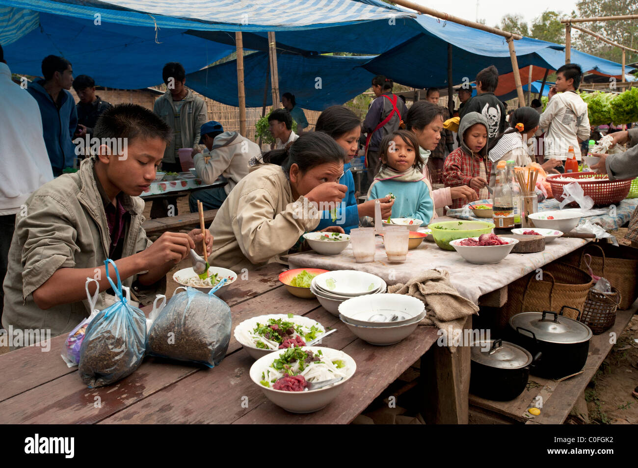 Indo villagers hi-res stock photography and images - Alamy