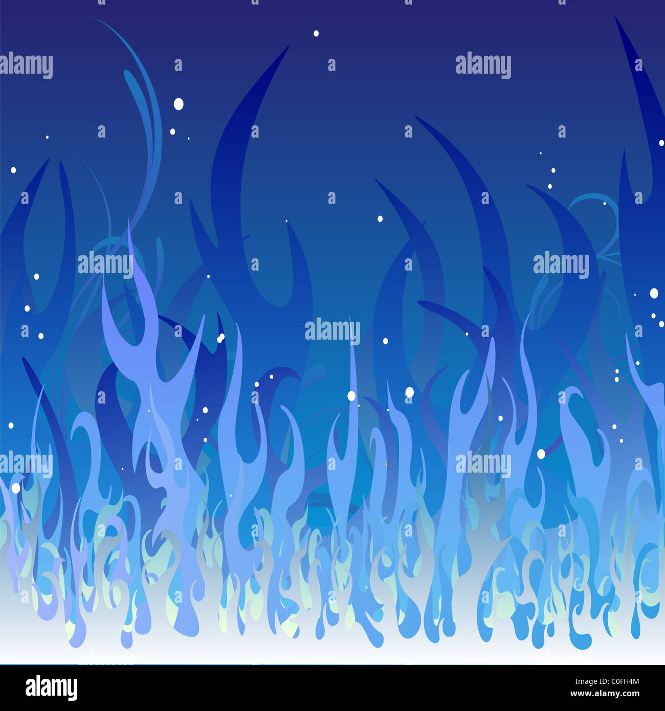 Campfire with blue flames hi-res stock photography and images - Alamy