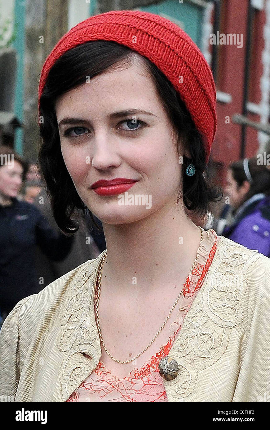 Eva Green On the set of the feature film 'Cracks' Wicklow, Ireland - 27 ...
