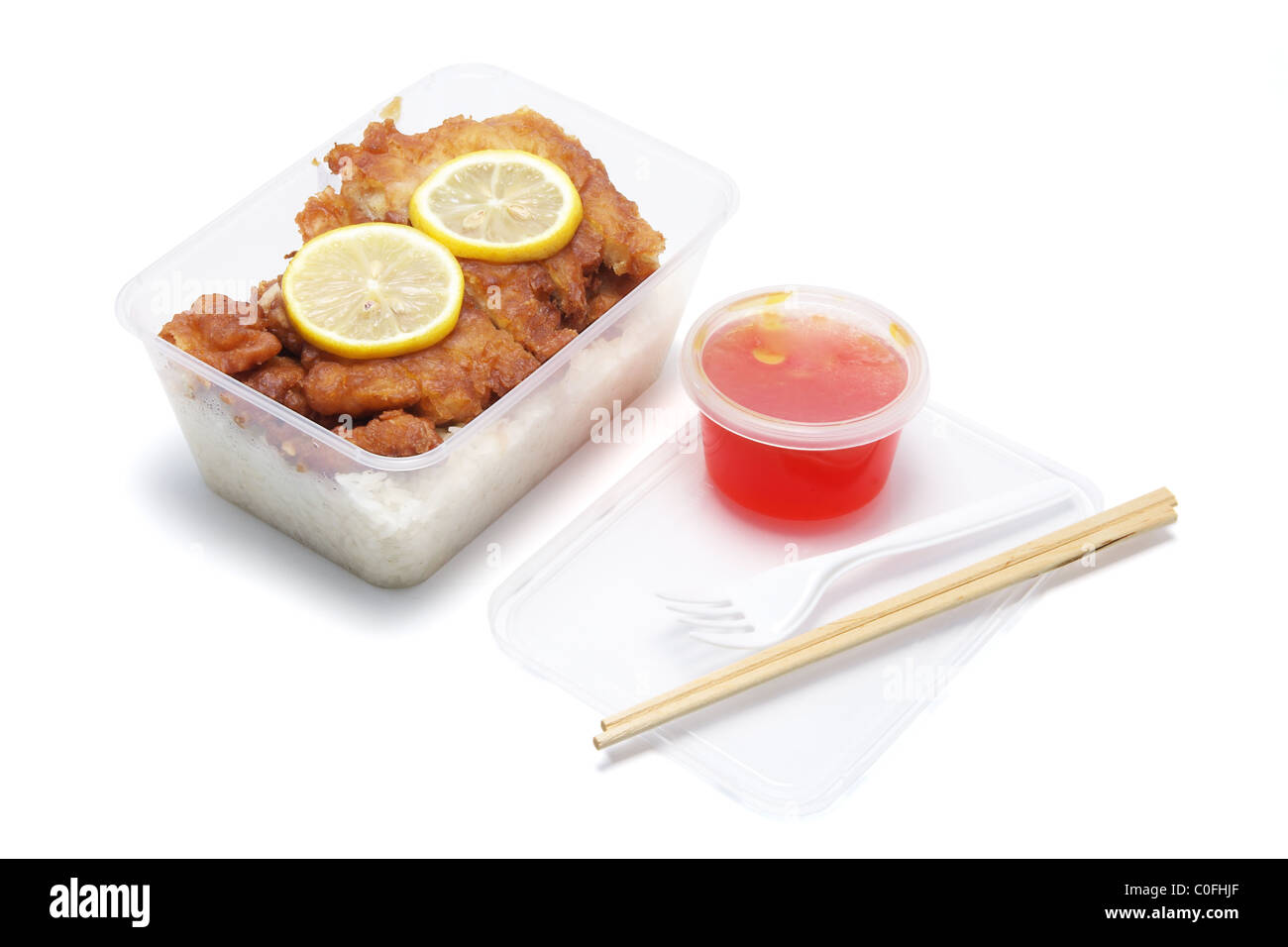 Chinese Takeaway Box Chopsticks Stock Photos & Chinese Takeaway Box ...