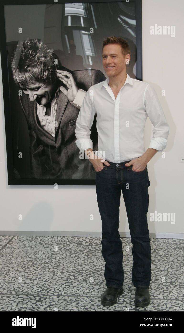 Bryan Adams at a photocall for the grand opening of his photo ...