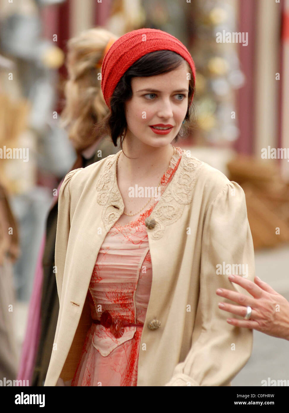 Eva Green On the set of the feature film 'Cracks' Wicklow, Ireland - 27.05.08 Stock Photo - Alamy