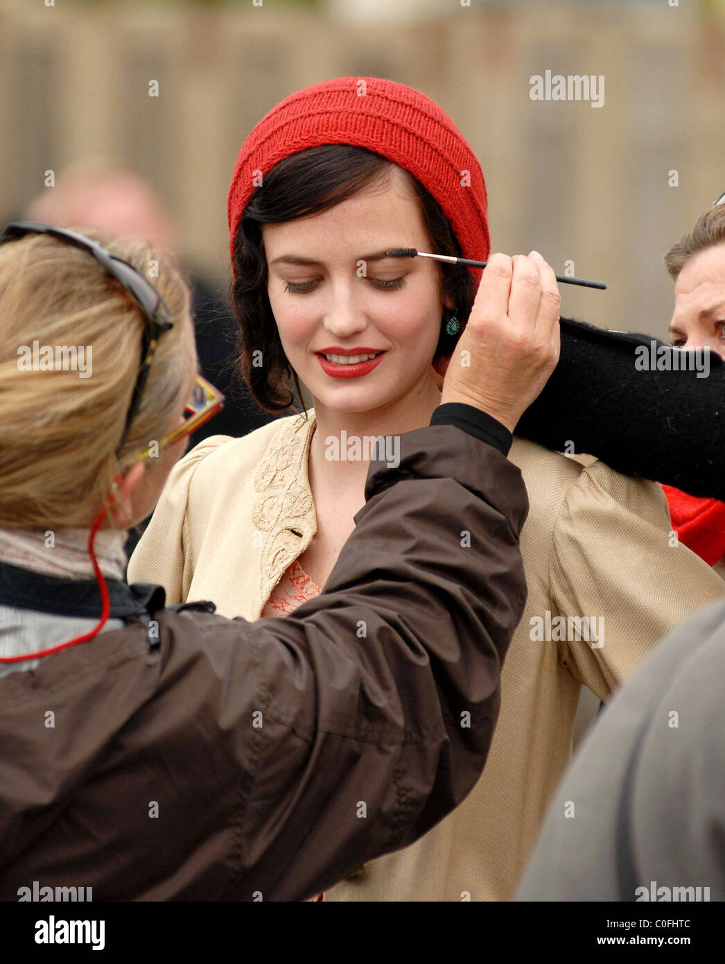 Eva Green On the set of the feature film 'Cracks' Wicklow, Ireland - 27 ...