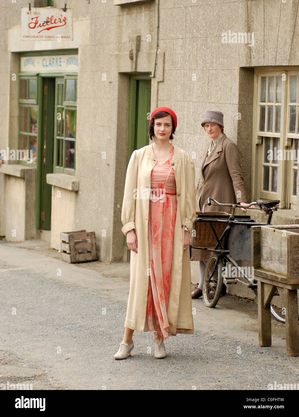 Eva Green On the set of the feature film 'Cracks' Wicklow, Ireland - 27 ...