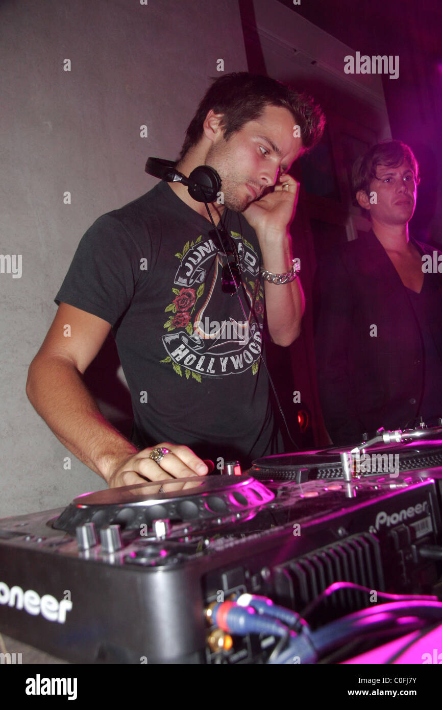 Patrick Nuo Grand opening of the "Hear the World" photo exhibition at ...