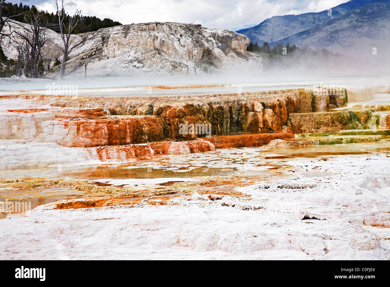 Silica Terraces High Resolution Stock Photography and Images - Alamy