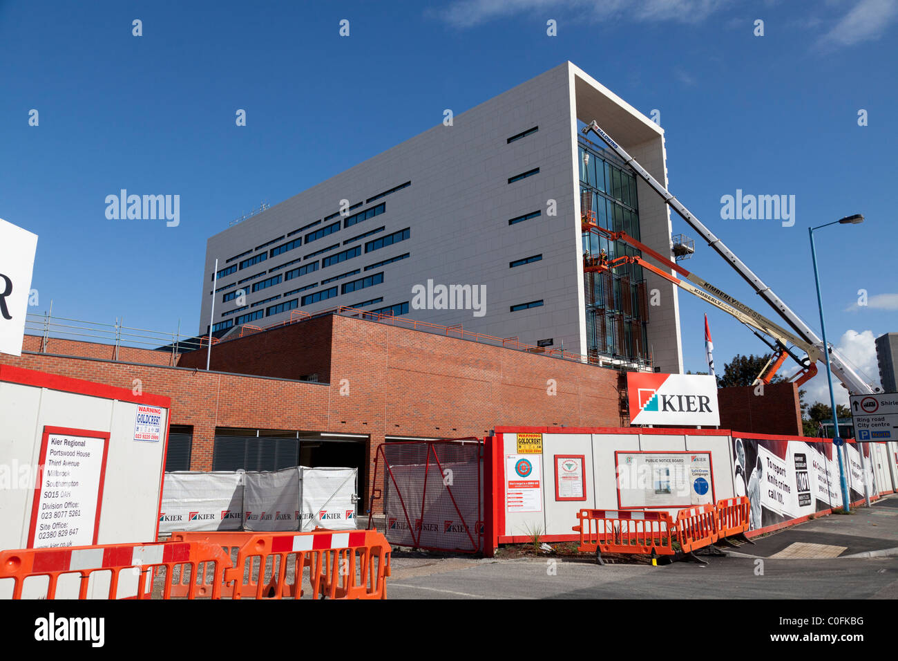 Construction of the Southampton Police HQ, Southern Operational Command ...