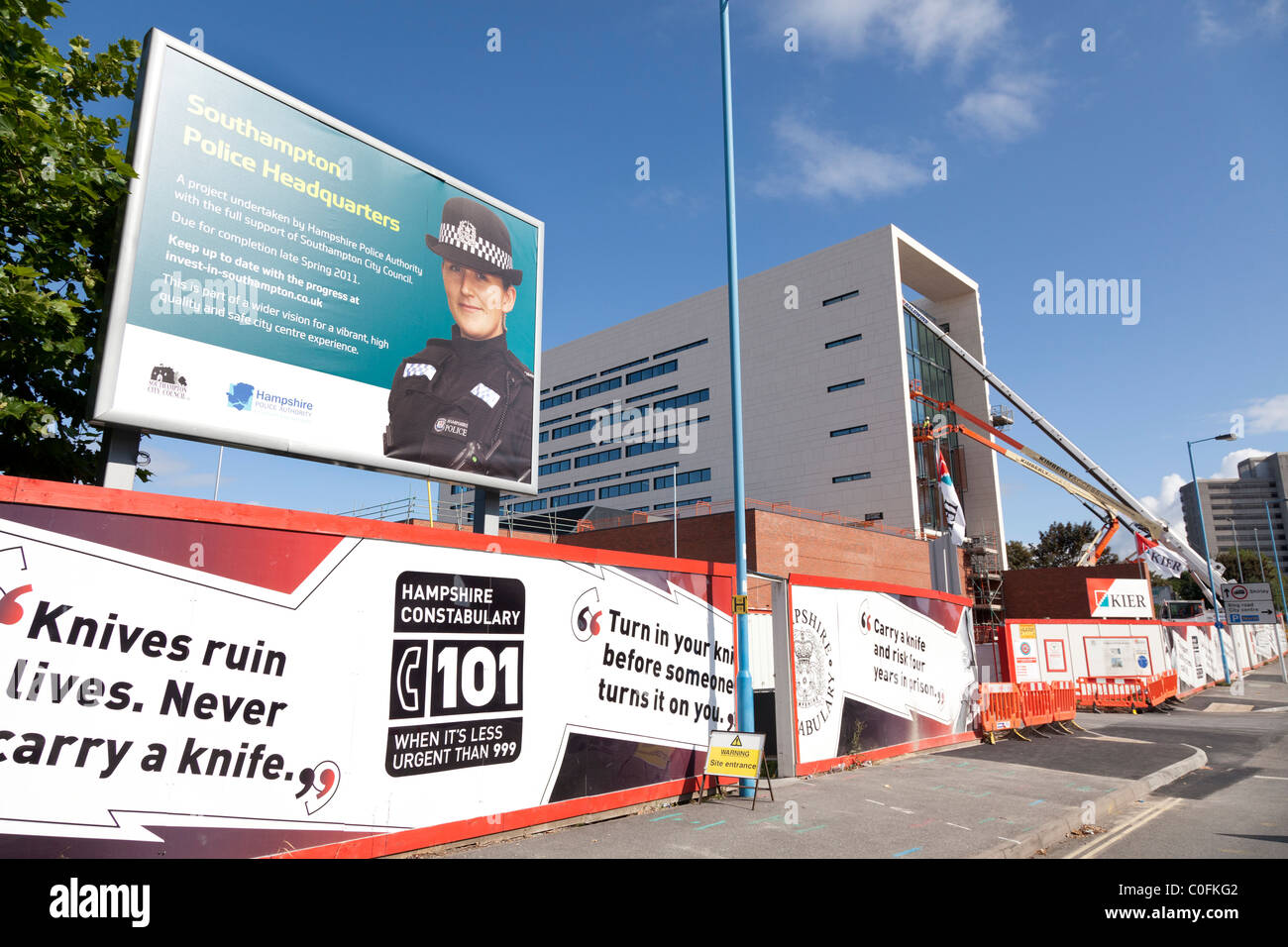 Construction of the Southampton Police HQ, Southern Operational Command ...