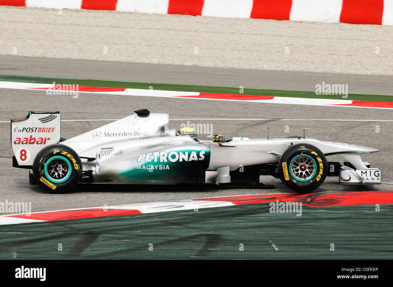 Mercedes f1 w02 hi-res stock photography and images - Alamy