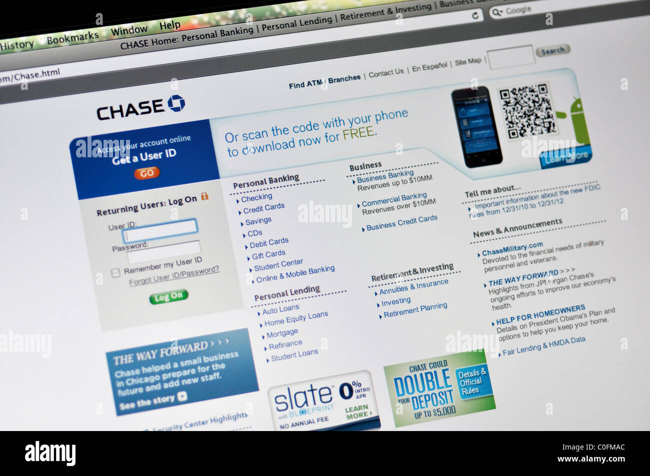 Online Banking Screenshot Internet Banking Login Browser Support