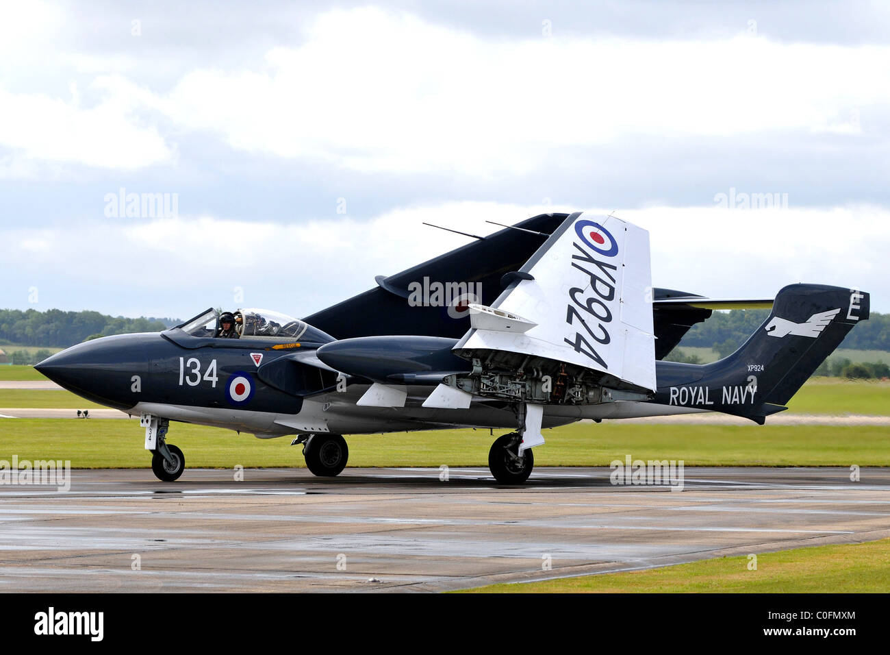 Sea Vixen, the de Havilland DH.110 Sea Vixen Stock Photo - Alamy