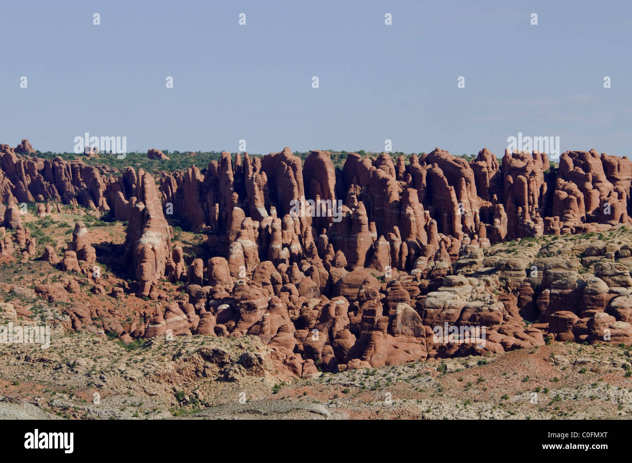 The Rock Wall Pinnacles,Created Primarily by Ceaseless,Erosional Powers ...