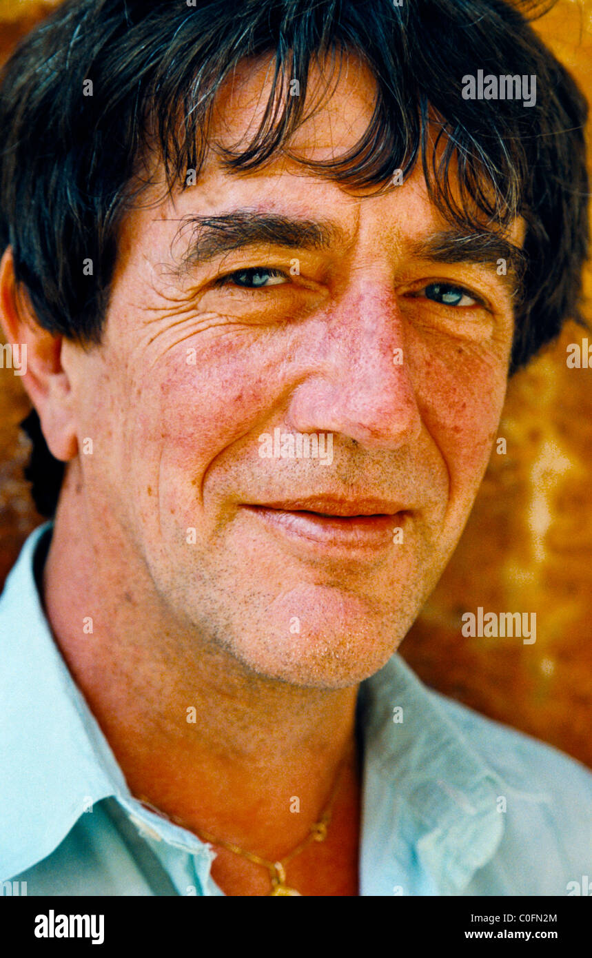 The drug smuggler Howard Marks in Majorca a few days after his release ...