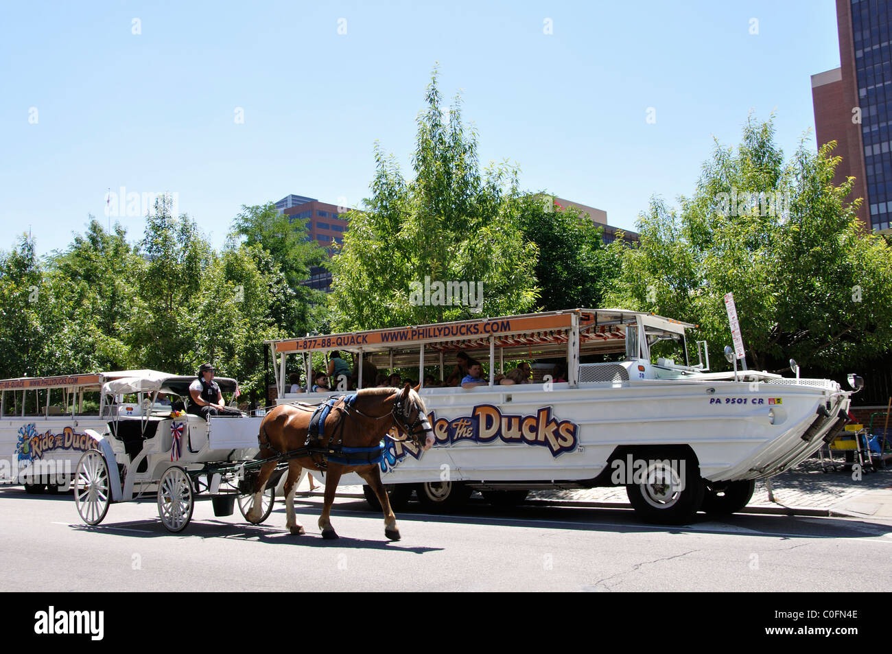 Ride the Ducks tour, Philadelphia, Pennsylvania, USA Stock Photo - Alamy