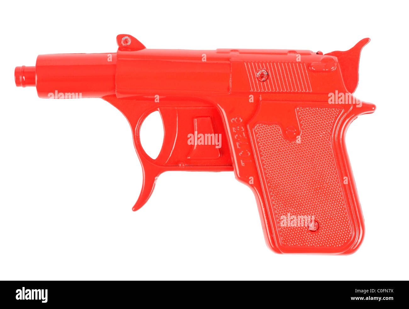 Spud gun on ”white background” Stock Photo - Alamy